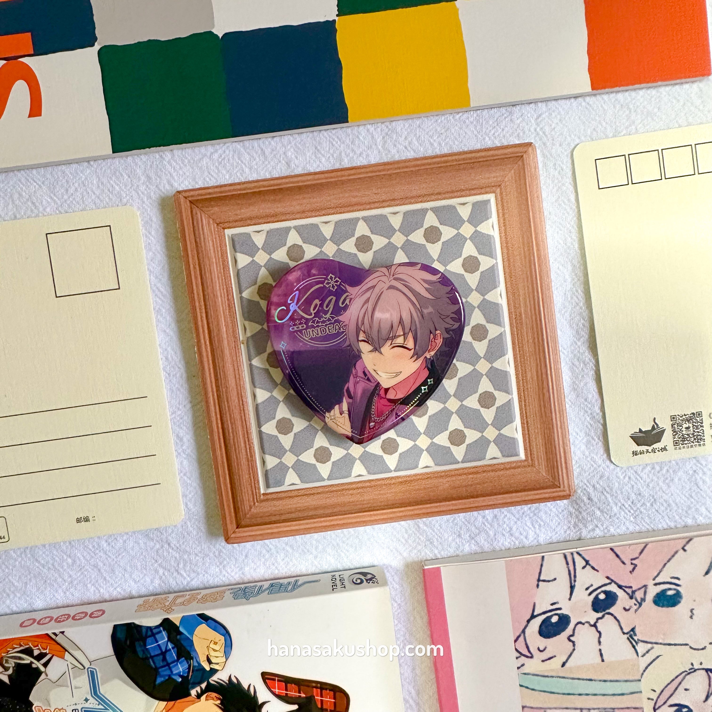 Ensemble Stars!! CN Heart Can Badge - Koga – hanasakushop